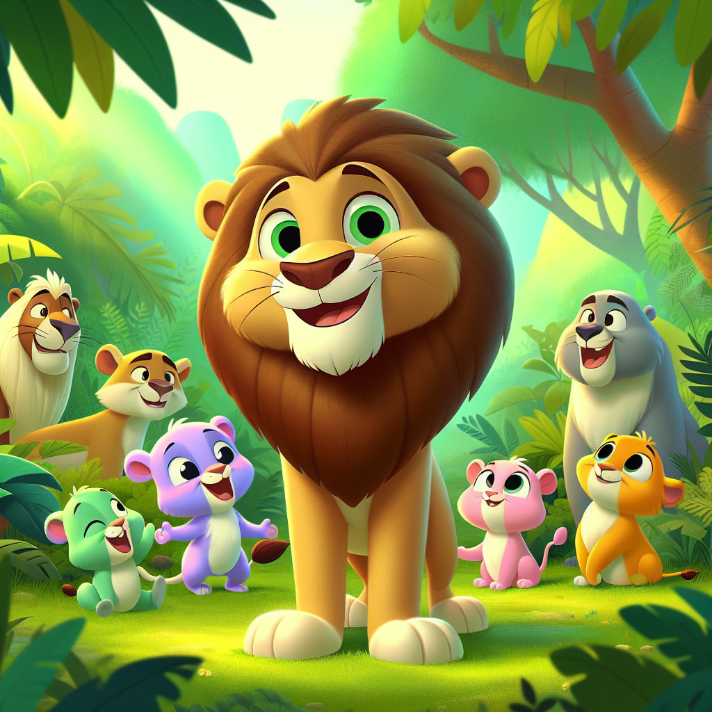 The Listening Lion's Treasure Hunt | A Scarlett Panda Story