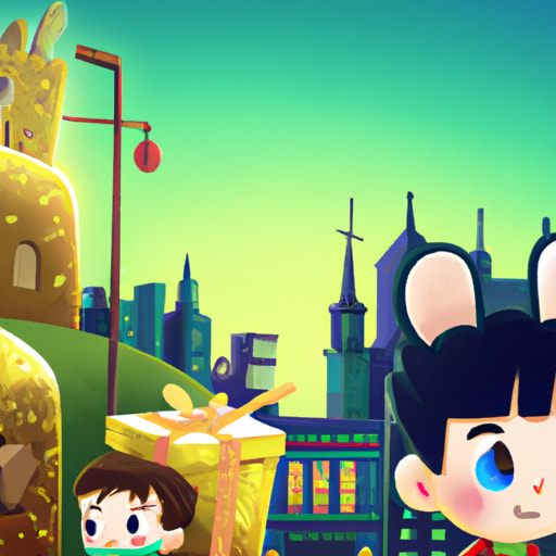 George the Giant's Treasure Hunt | Scarlett Panda Stories for Kids