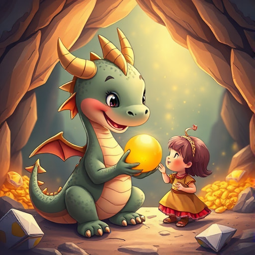 Treasure, Friendship, and a Baby Dragon | Scarlett Panda Free Stories